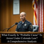 What Exactly Is “Probable Cause” To Arrest Under Colorado Law? A ...
